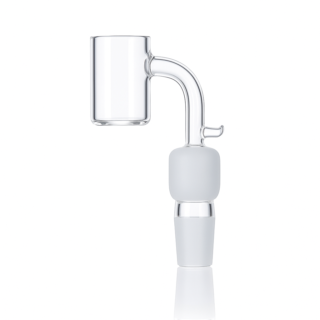 14mm Male Quartz E-Nail Banger: 20mm OD, Heater Compatible